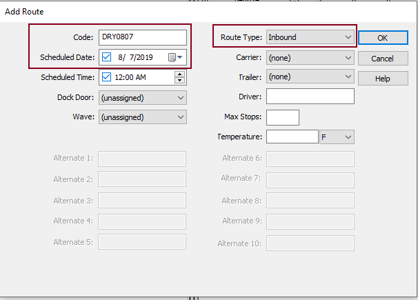 WMS Inbound Container (Multiple PO’s) – Suisan Foodservice