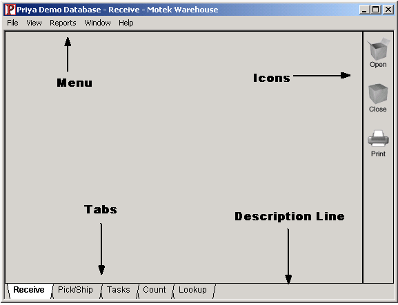 WMS Workstation Interface – Suisan Foodservice